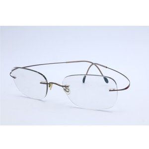 Silhouette | Accessories | Silhouette Gunmetal Rimless Eyeglasses ...